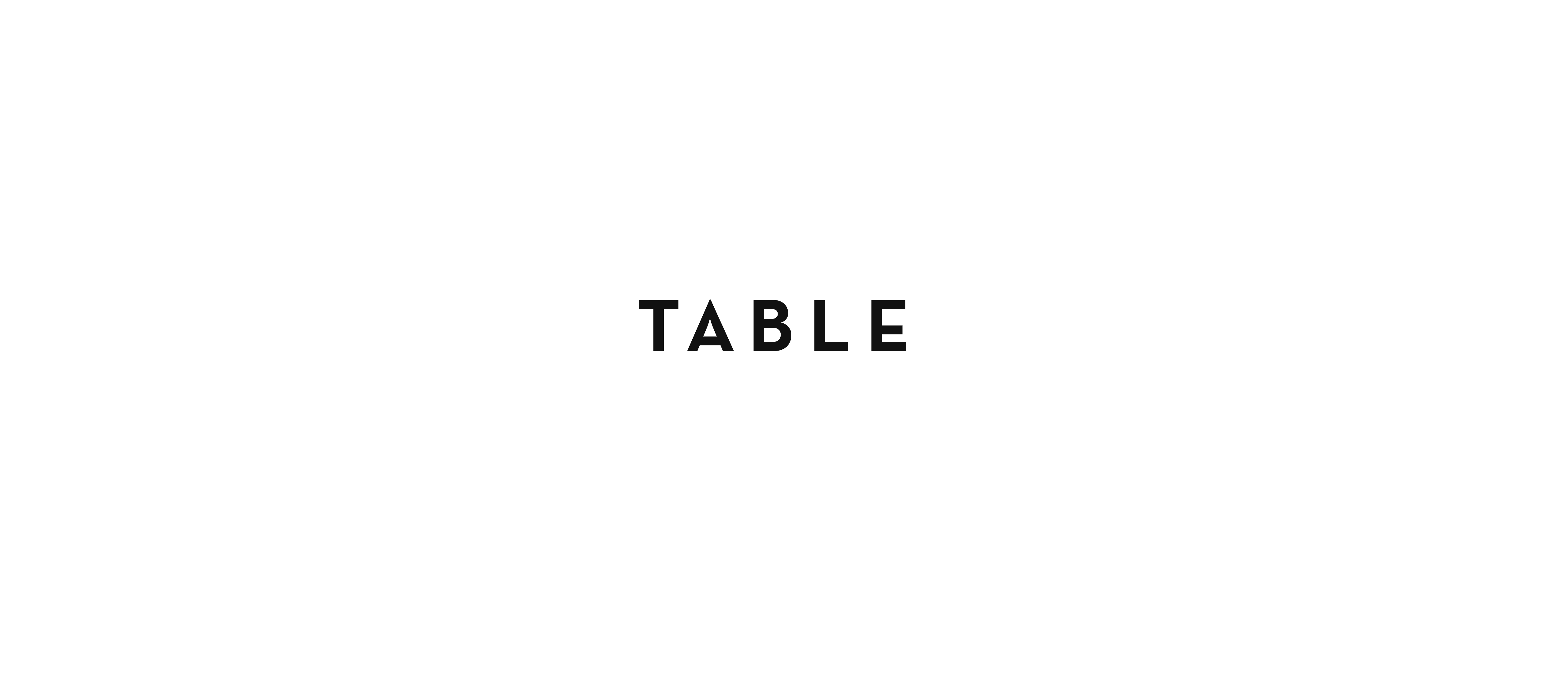 TABLE Magazine – Bejeti